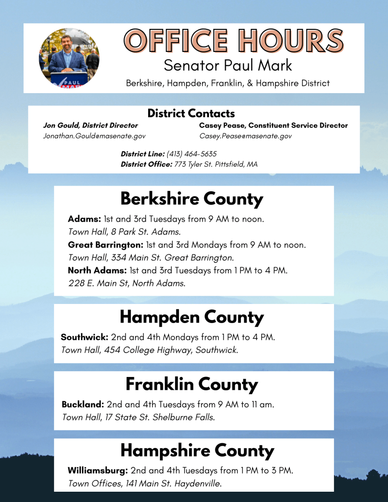 District – Senator Paul Mark
